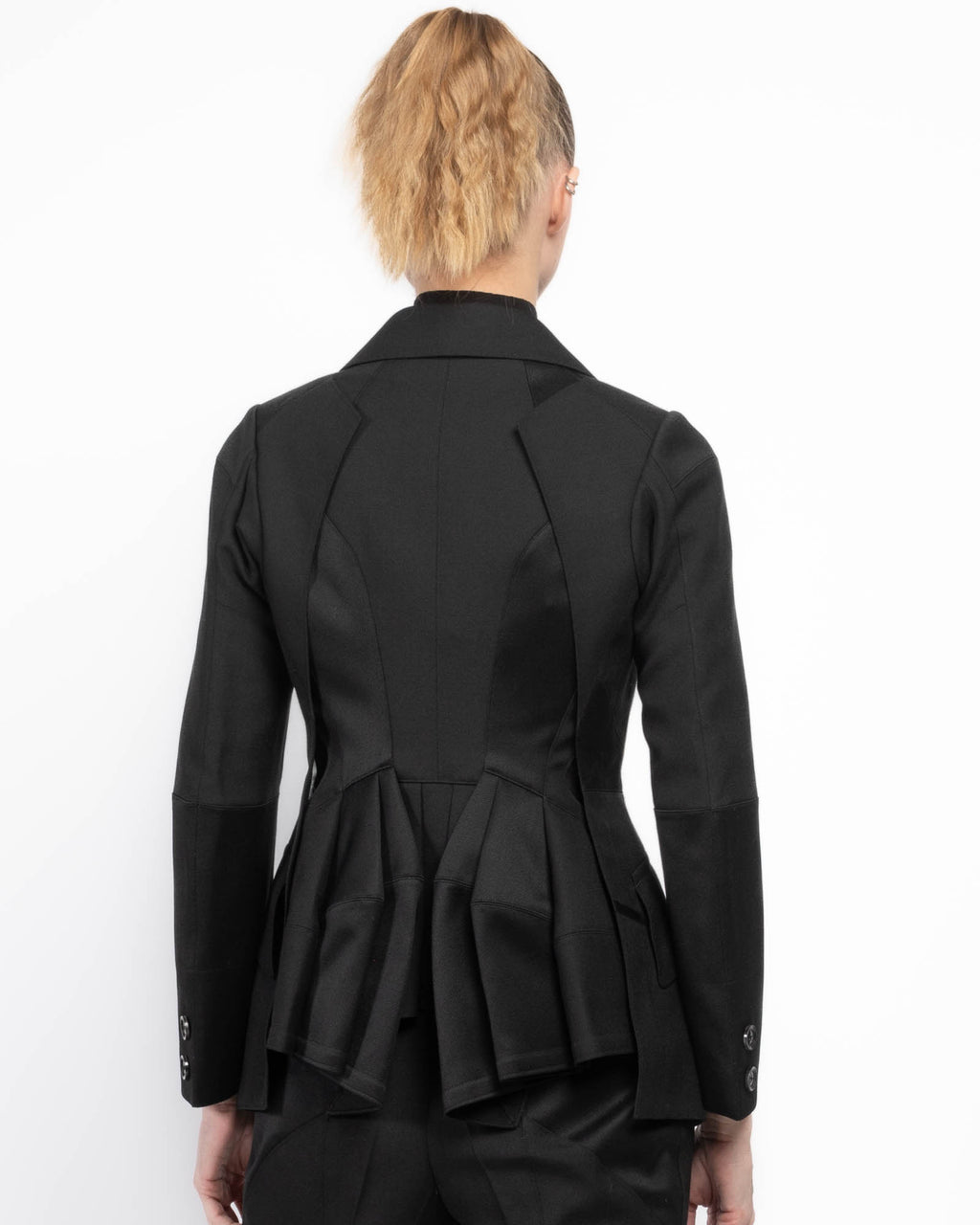 SHIRO SAKAI Bustle 4 Button Jacket | TNT - The New Trend | Shop Luxury Fashion & High-End ...