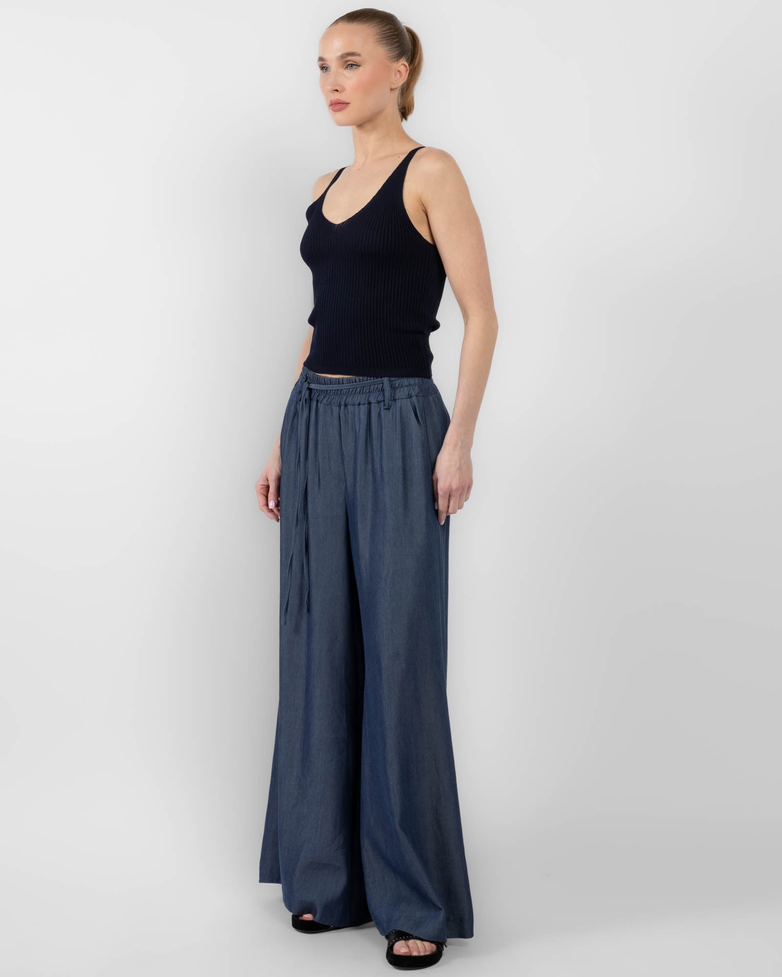 ANGELA DAVIS Wide Leg Pants