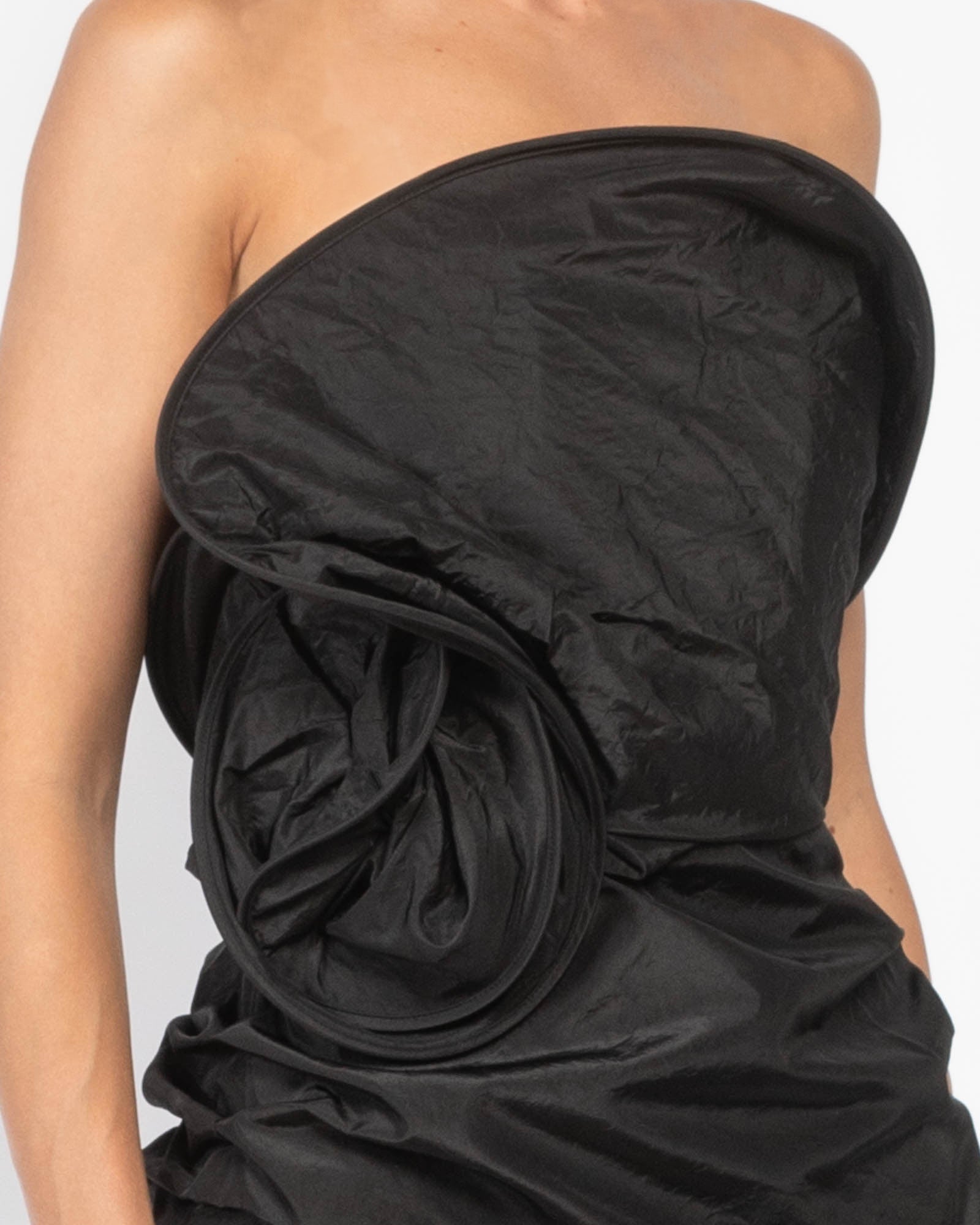 MAGDA BUTRYM Sculptural Rose Dress