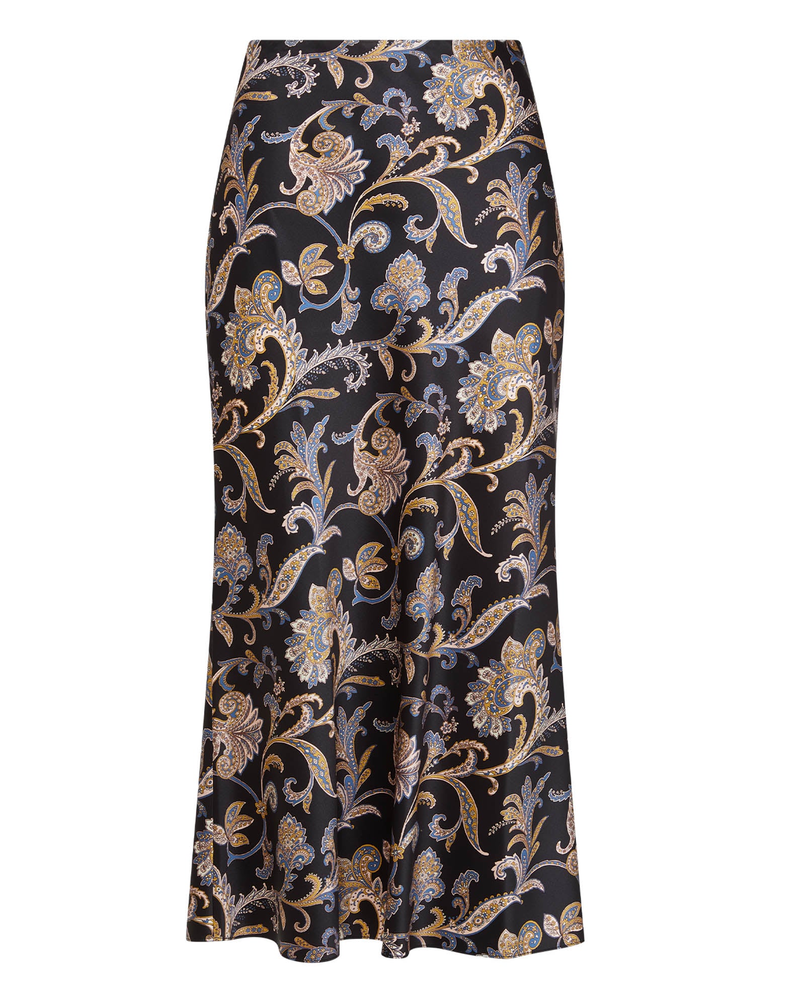 VERONICA BEARD Clover Paisley Midi Skirt