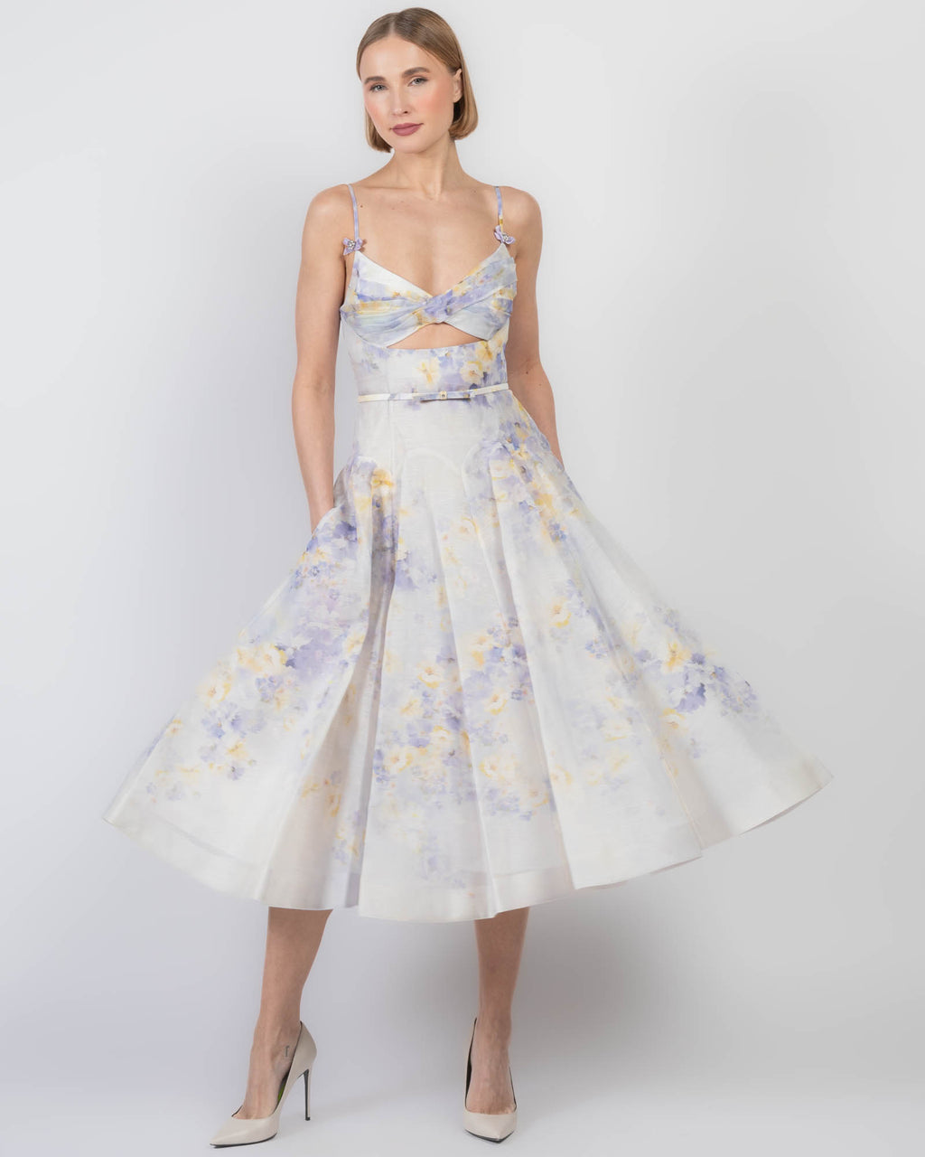 ZIMMERMANN Twist Midi Dress | TNT - The New Trend | Shop Luxury Fashion ...