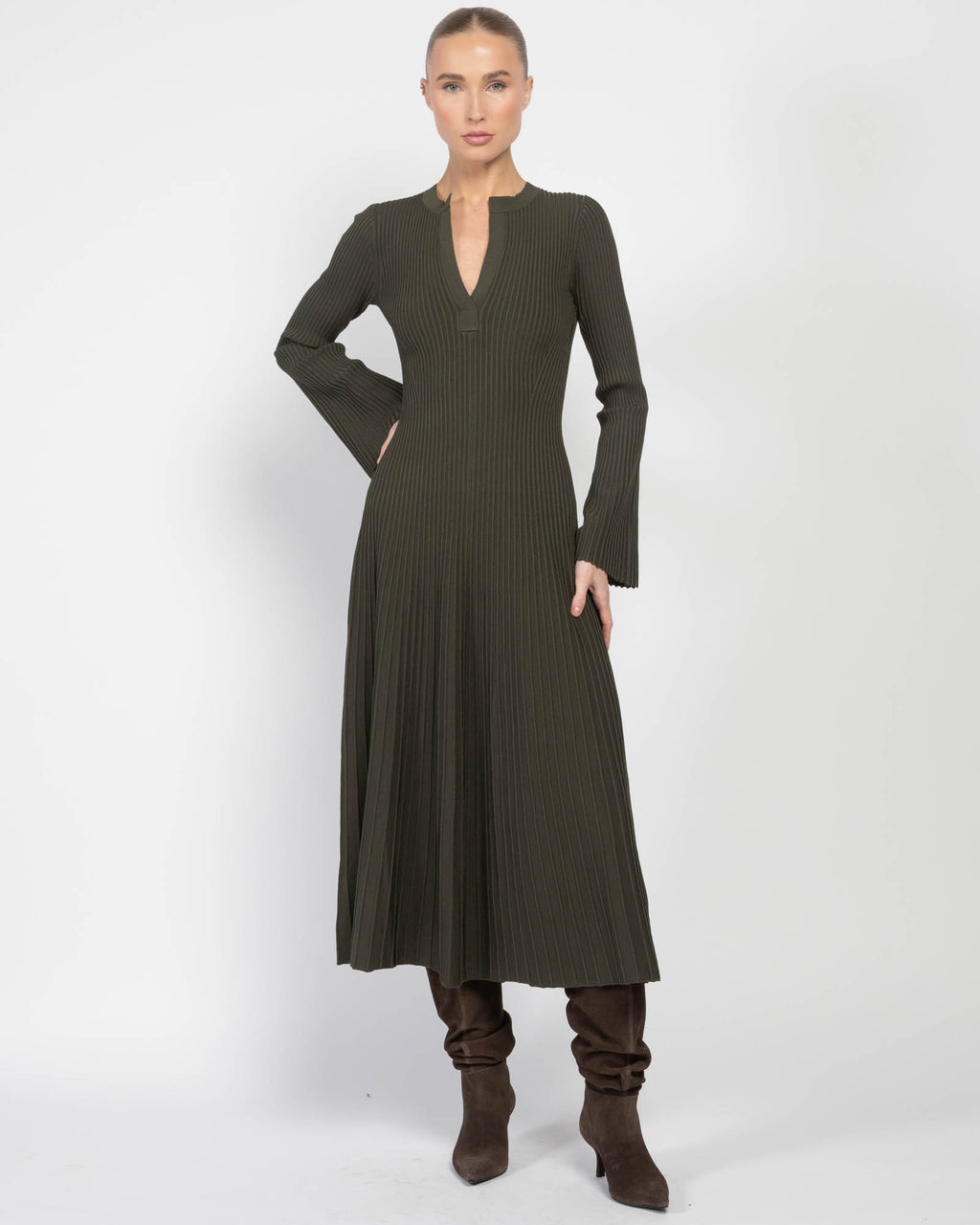 SIMKHAI Genna Midi Dress | TNT - The New Trend | Shop Luxury Fashion ...