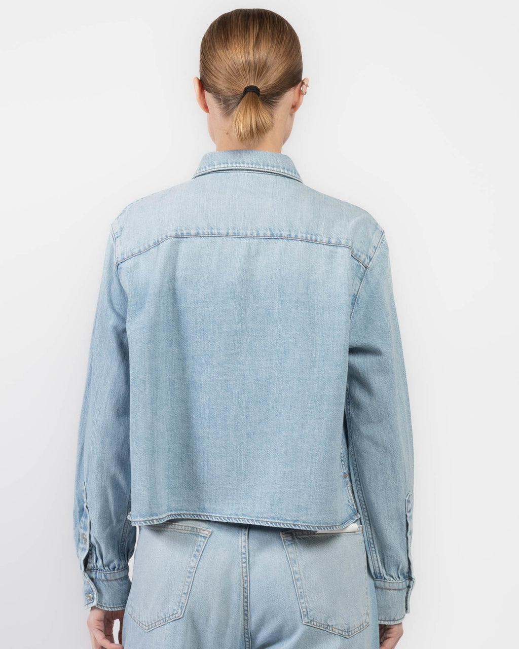 RAG & BONE Featherweight Crop Shirt | TNT - The New Trend | Shop Luxury ...