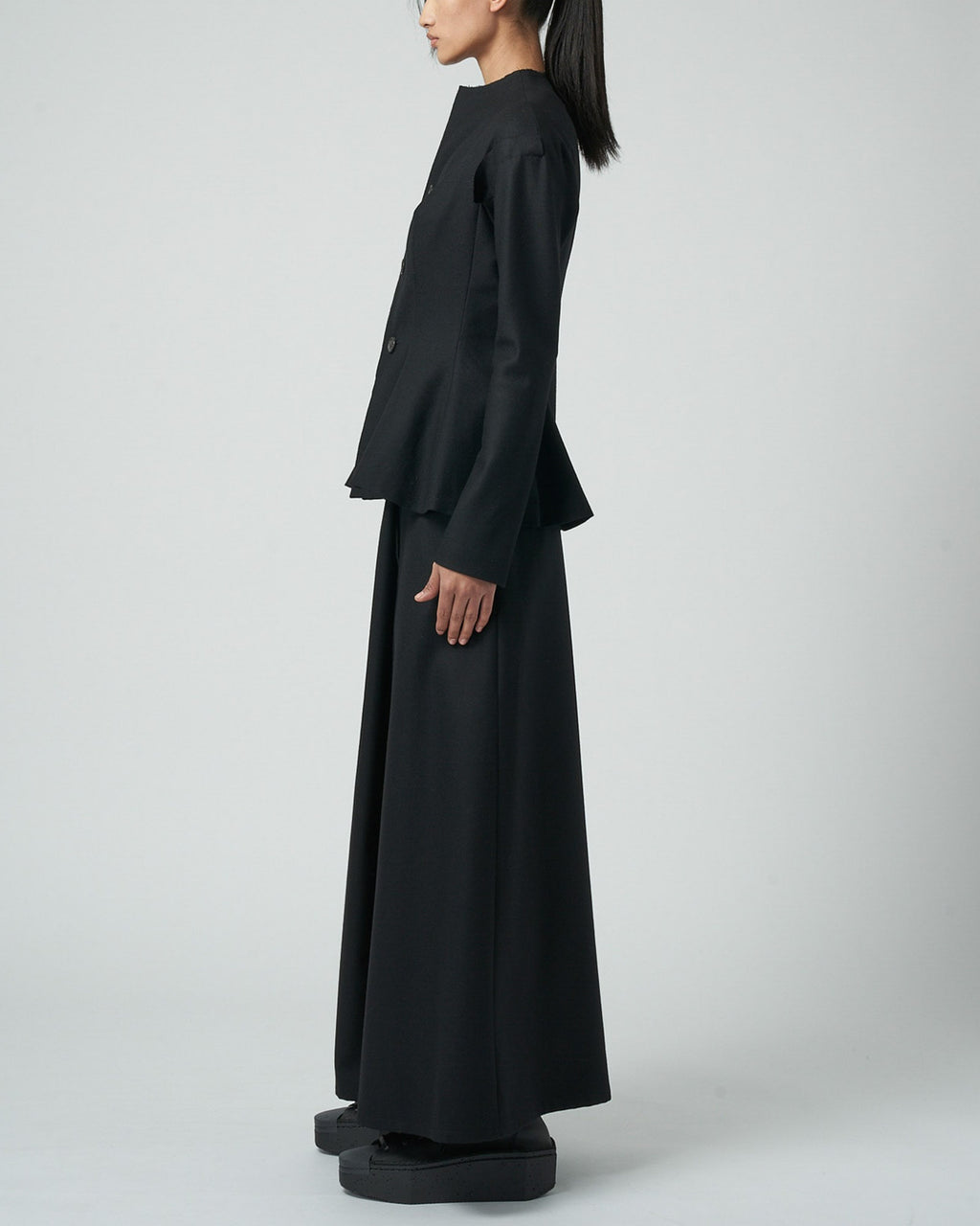 YOHJI YAMAMOTO High Neck Gusset Jacket | TNT - The New Trend | Shop ...