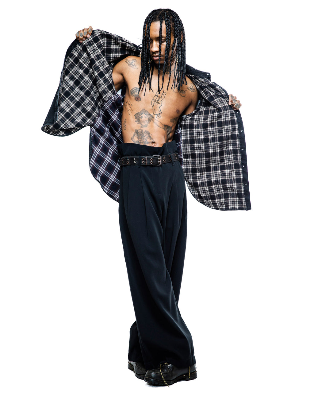 HRTND Dirty Shacket | TNT - The New Trend | Shop Luxury Fashion & High ...