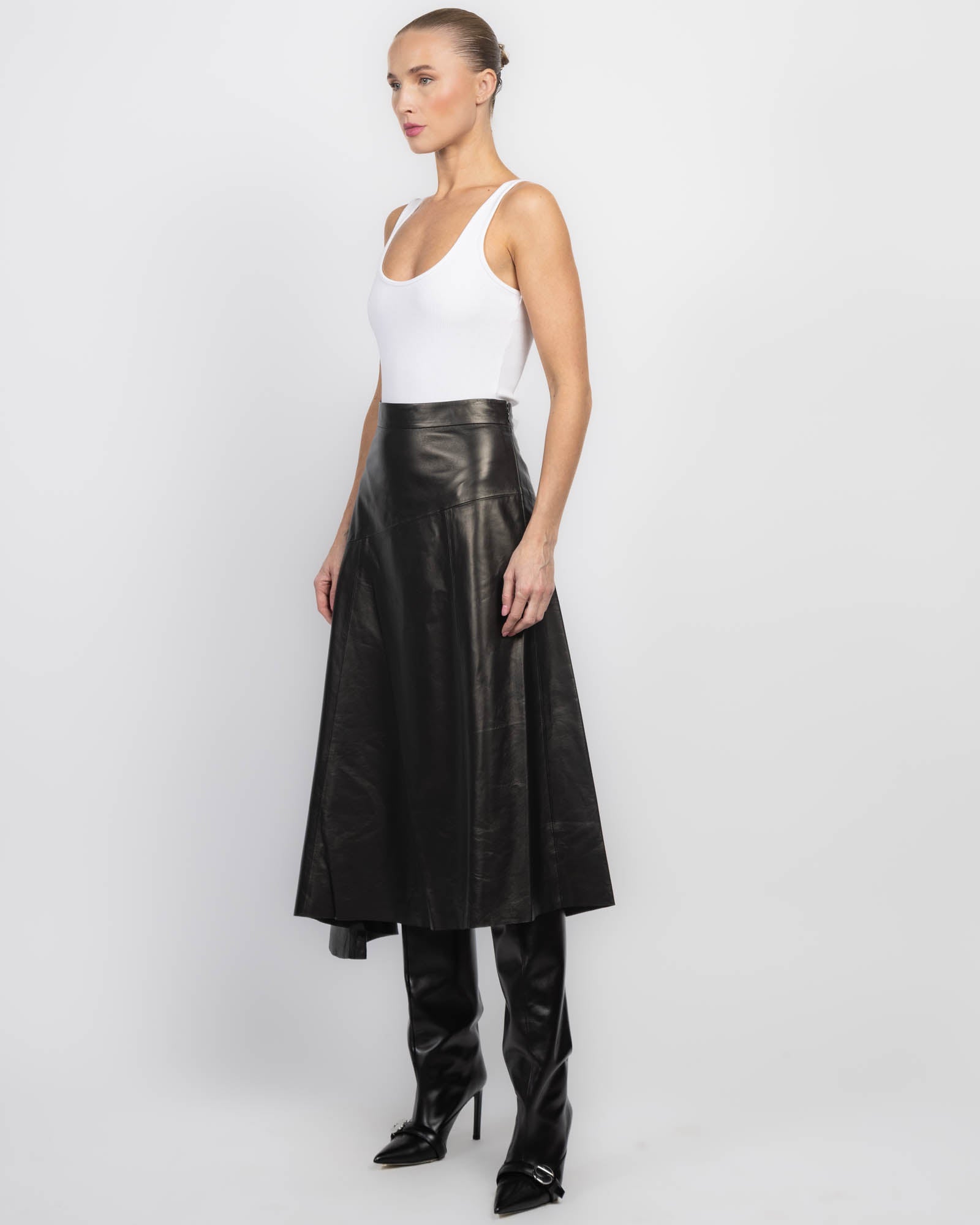 KULSON Draped Skirt