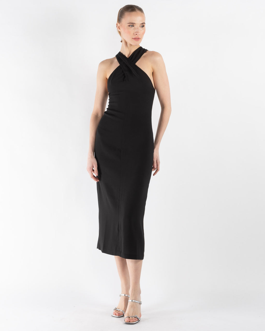 KALLMEYER Cross Neck Dress | TNT - The New Trend | Shop Luxury Fashion ...